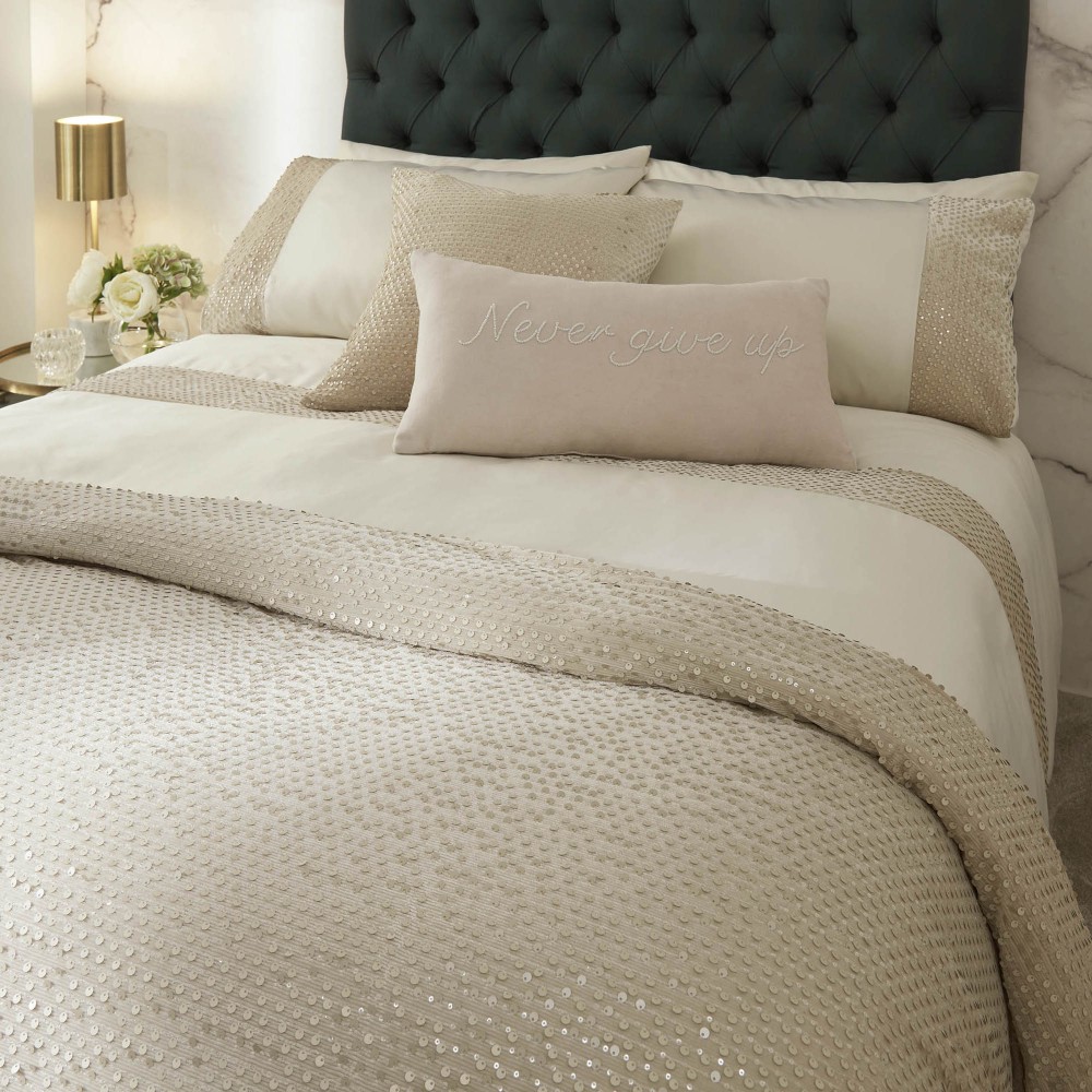 Champagne Bubbles Bed Linen by Amanda Holden - Champagne | House of Bedding