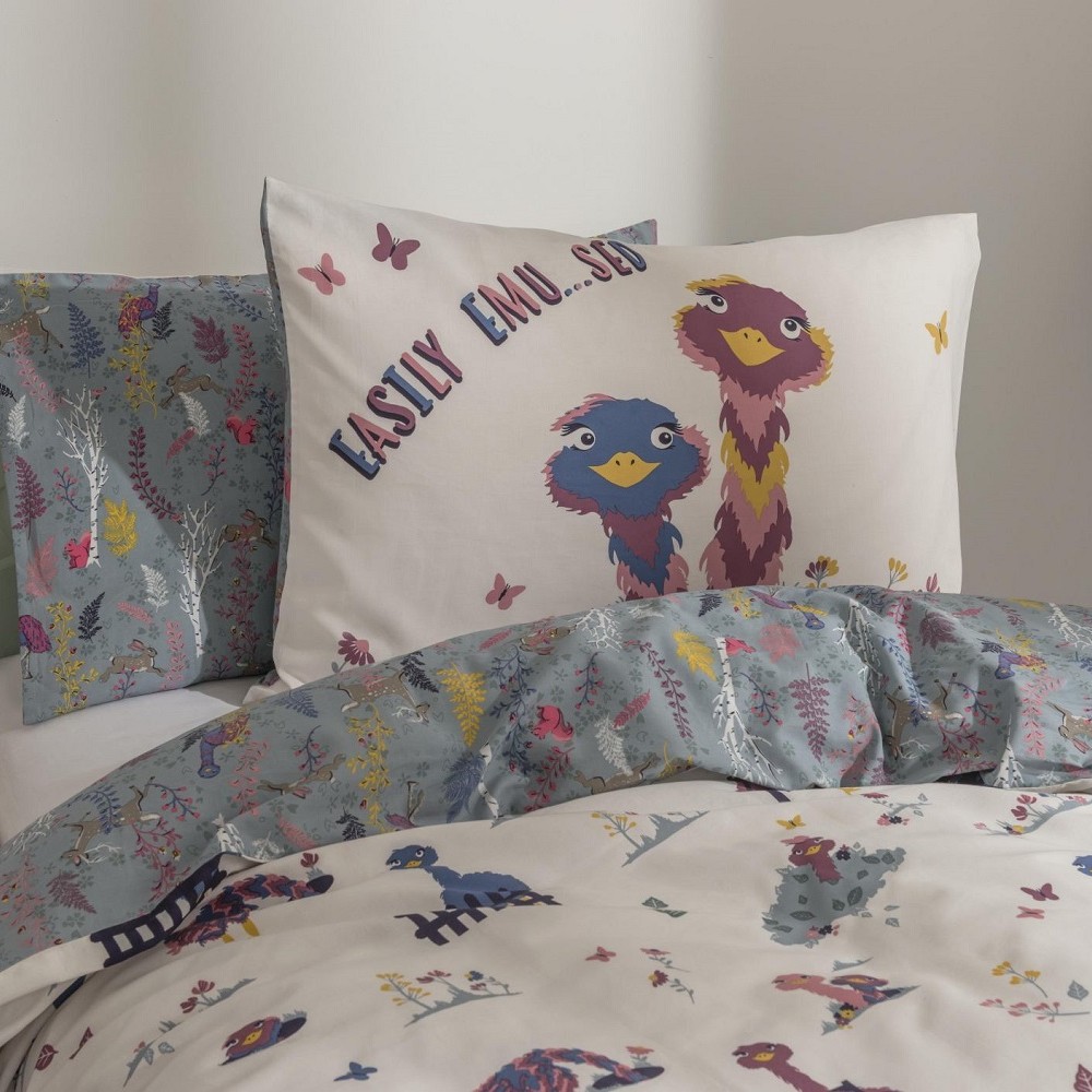 Elsie Emu Duvet Sets by Fat Face - Multi | House of Bedding